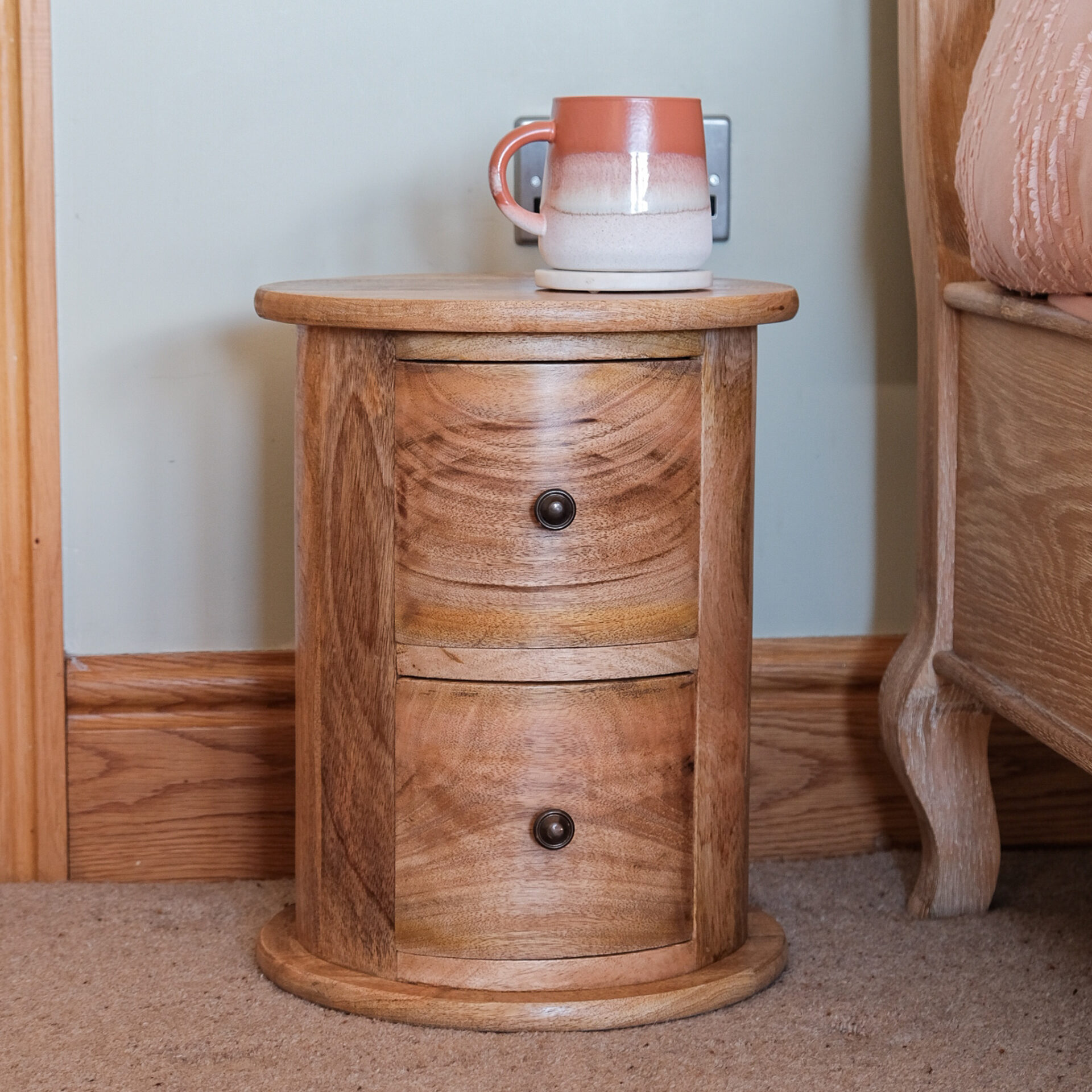 Holt Mini Two Drawer Drum Chest 1.0 - Bokel